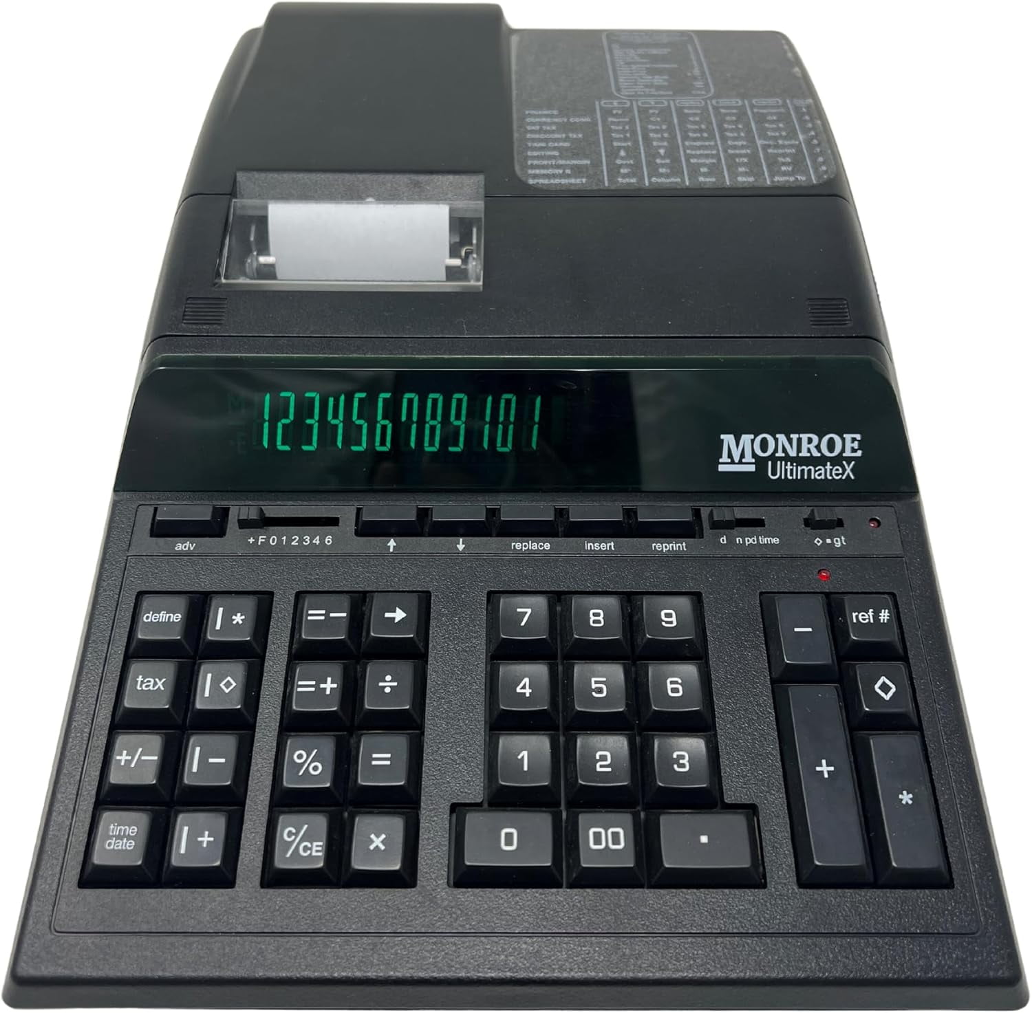 Monroe UltimateX Executive Printing Calculator with Edit and Reprint ...