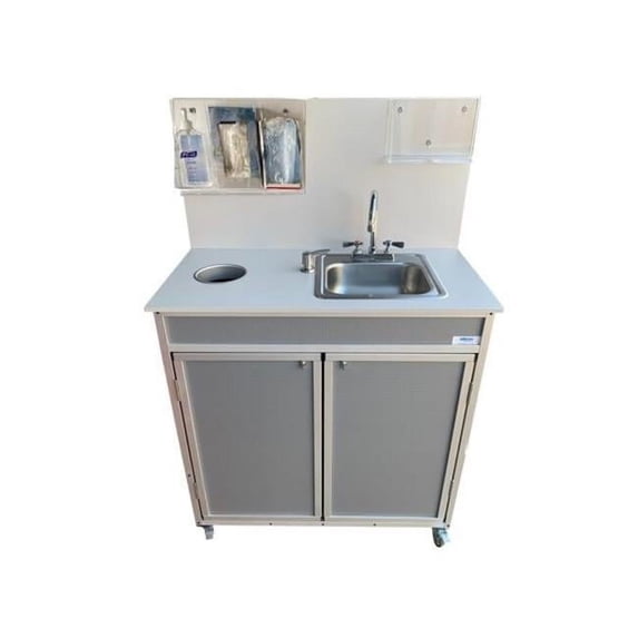 Monsam Enterprises HWS-009S 6 in. Portable Handwashing & Santizing ...