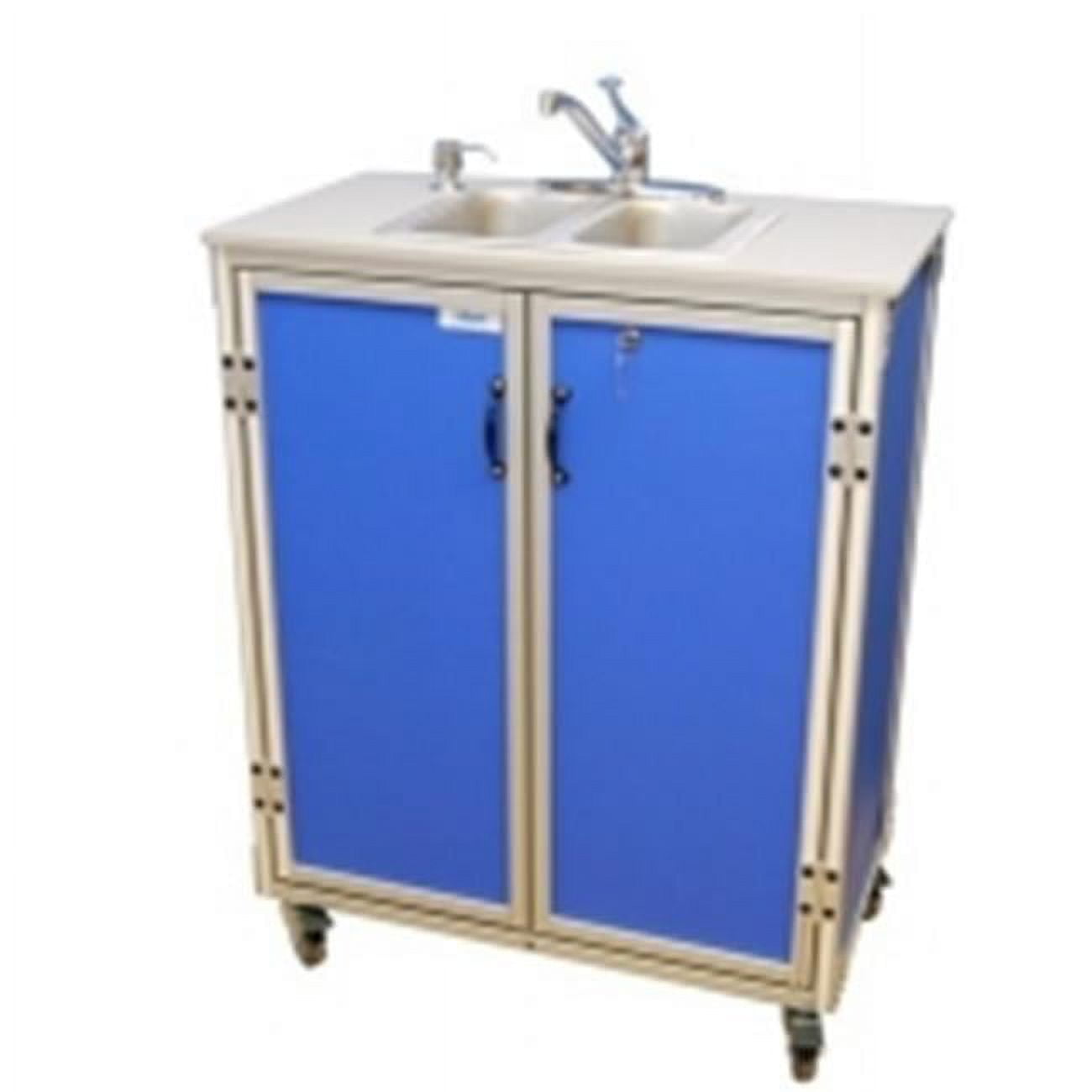 Monsam NS-009D NSF Certified Double Basin Utensil Washing Self ...