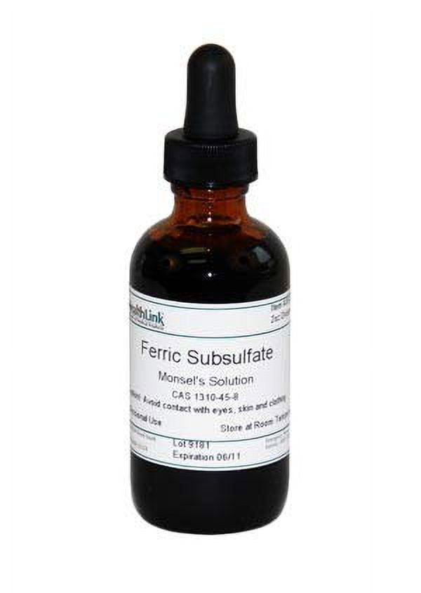 Monsel's Solution, Dropper Bottle, 2 oz - Walmart.com