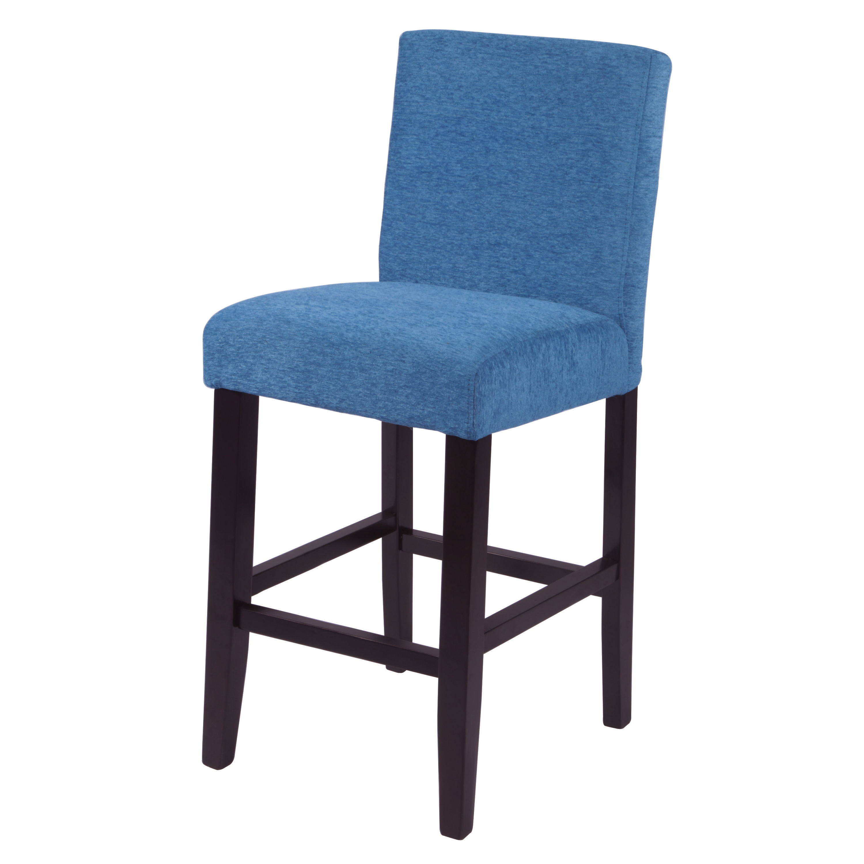 Monsoon Aprilia Upholstered Transitional Counter Chairs (Set of 2) Blue ...