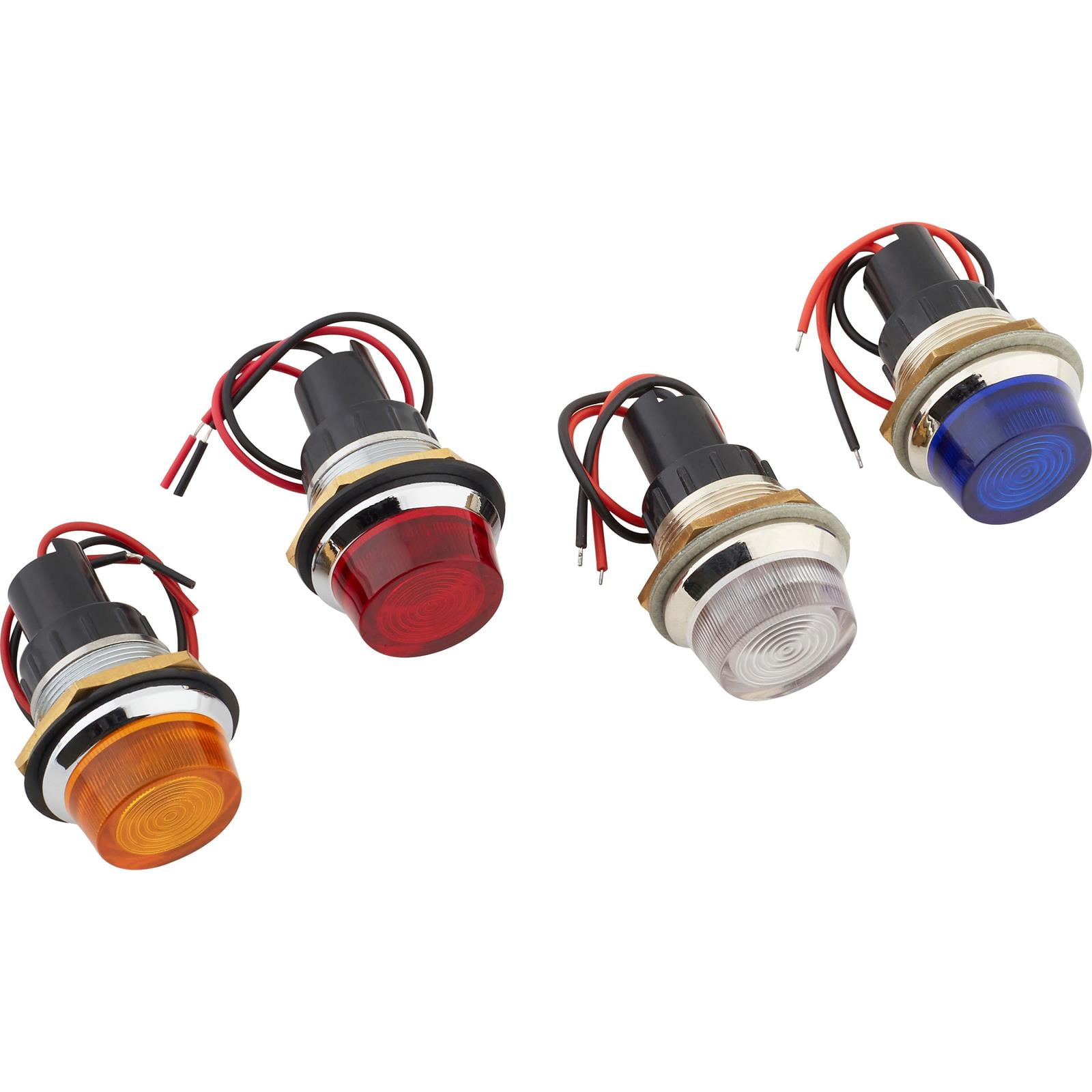 Monster 1 Inch LED Red Warning Light - Walmart.com