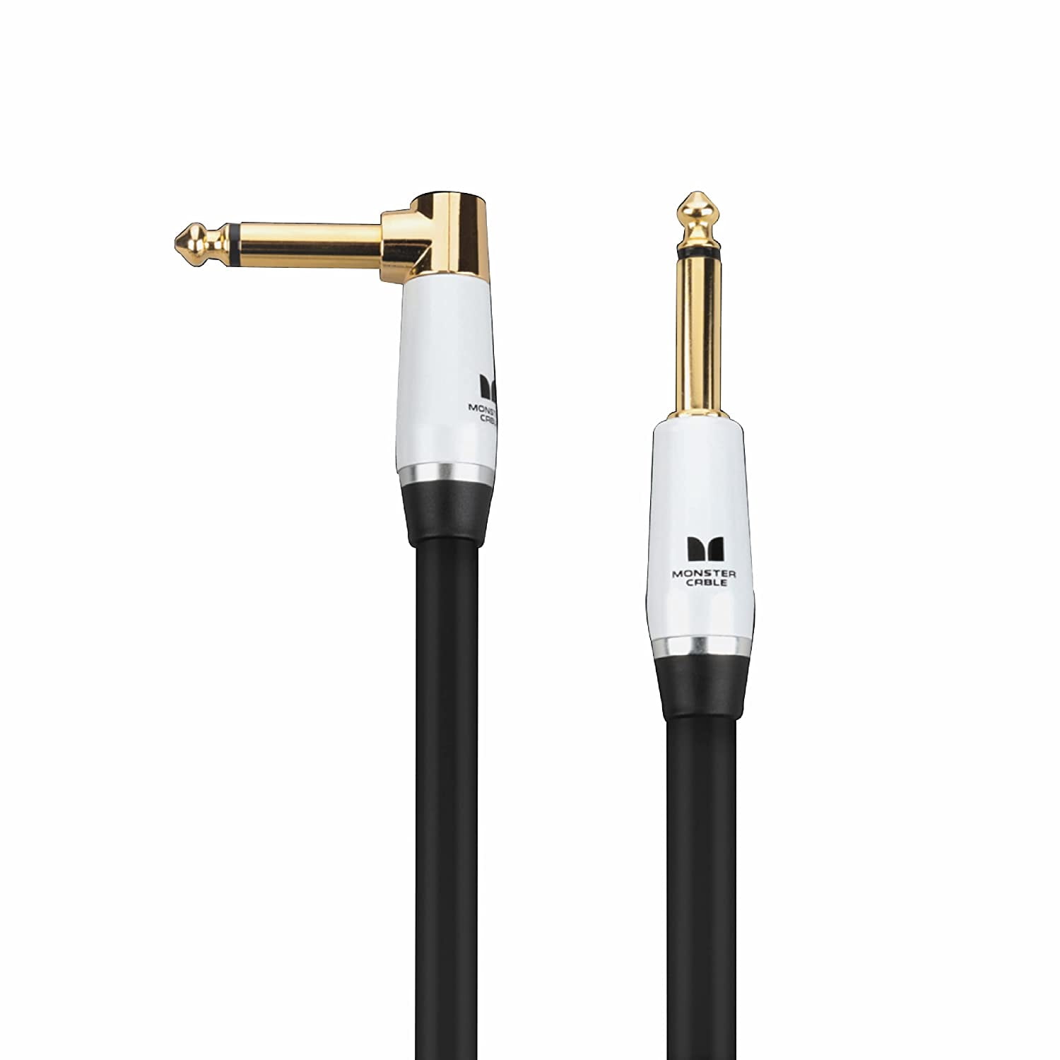 Monster 12' Studio Pro Instrument Cable - Right Angle to Straight ...