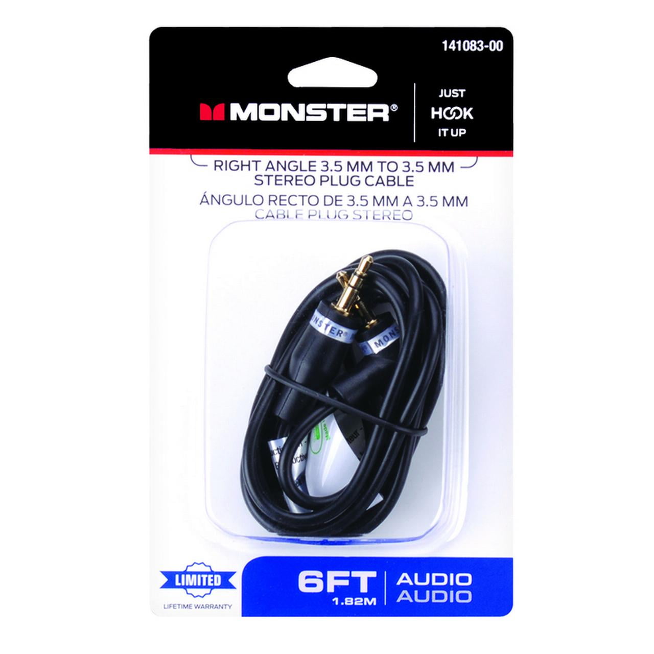 Monster 141083-00 6 ft. Cable Stereo - Walmart.com
