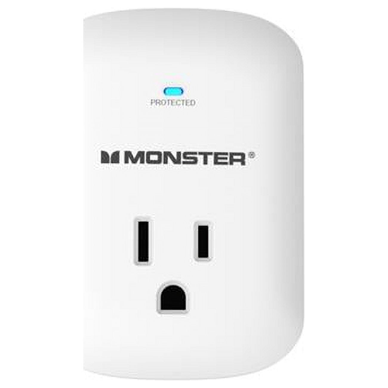 Monster Single Outlet 1200 Joules Surge Protector Wall Tap - Just Power ...