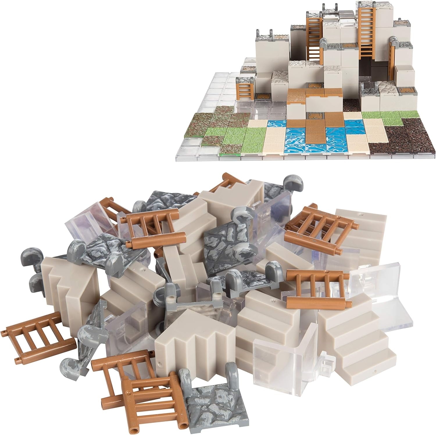 Monster Adventure Terrain- 40pc Painted Ladders and Stairs Bulk Set ...