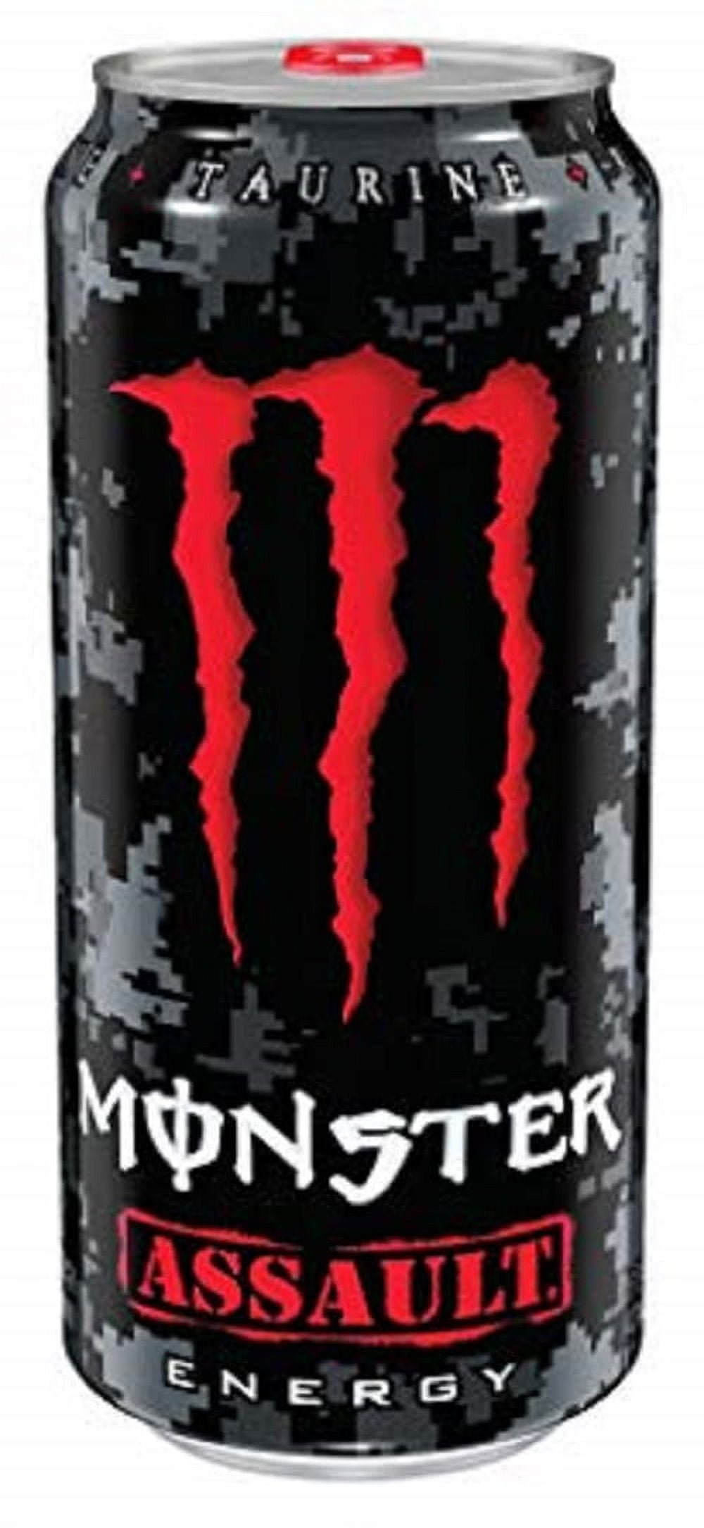 Monster Assault Energy Drink, Pack of 12 - 473ml Cans - Walmart.com