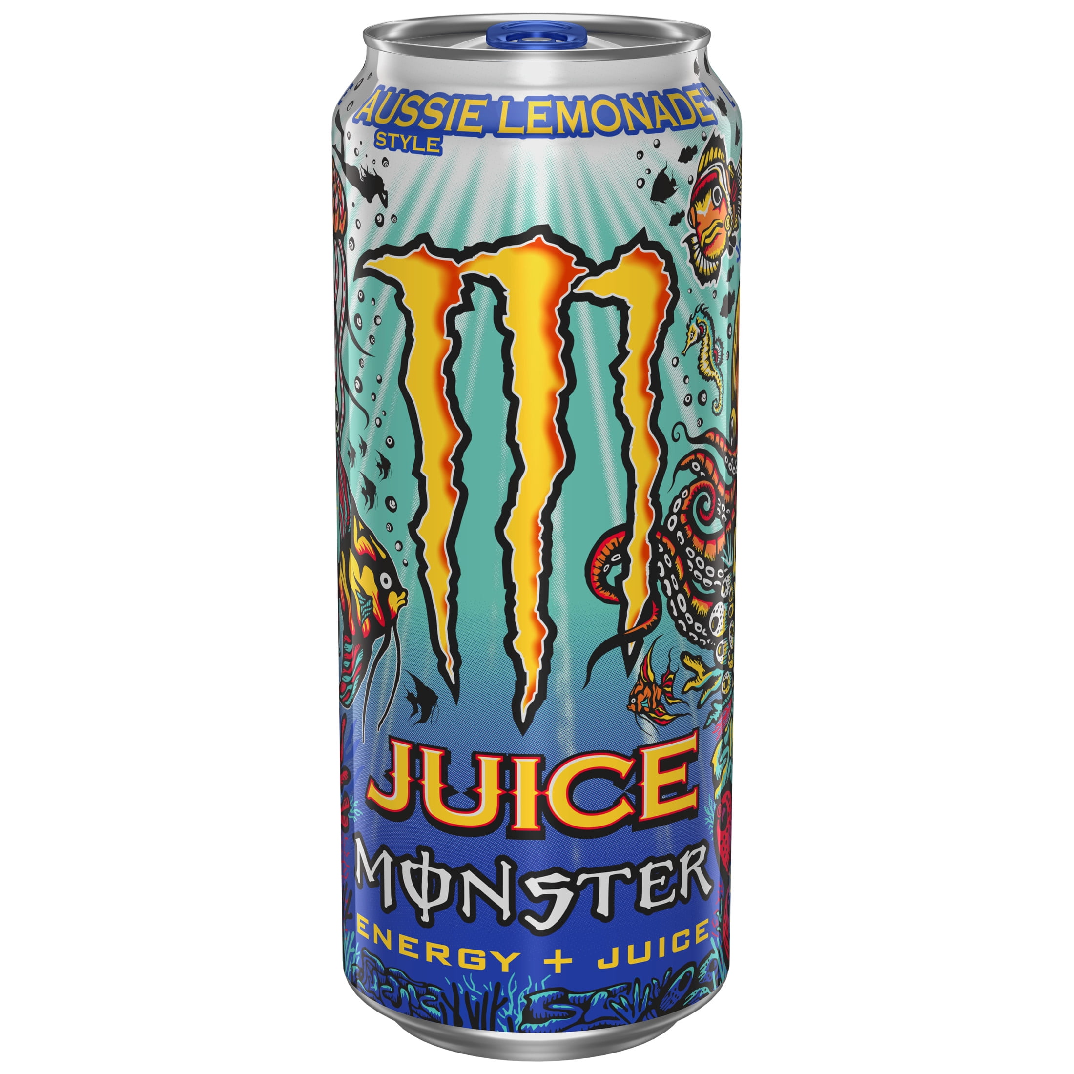 Monster Juice Drink, Aussie Style Fruit Lemonade, 16 fl oz - Walmart.com