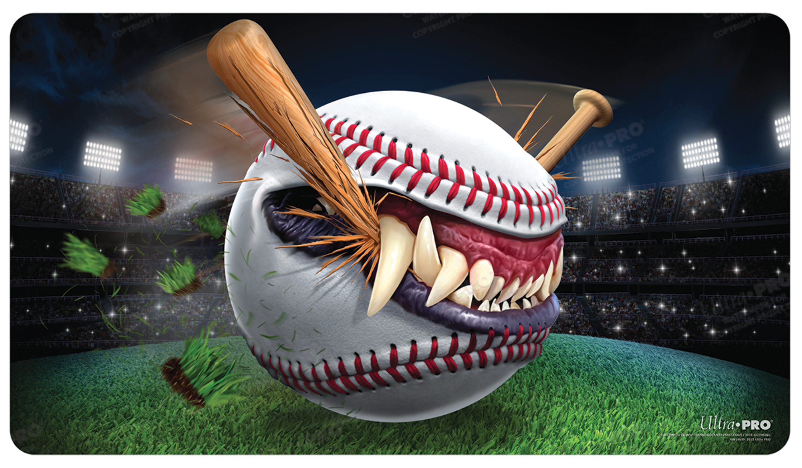 Monster Baseball Breaker Mat Mousepad by Tom Wood - Walmart.com