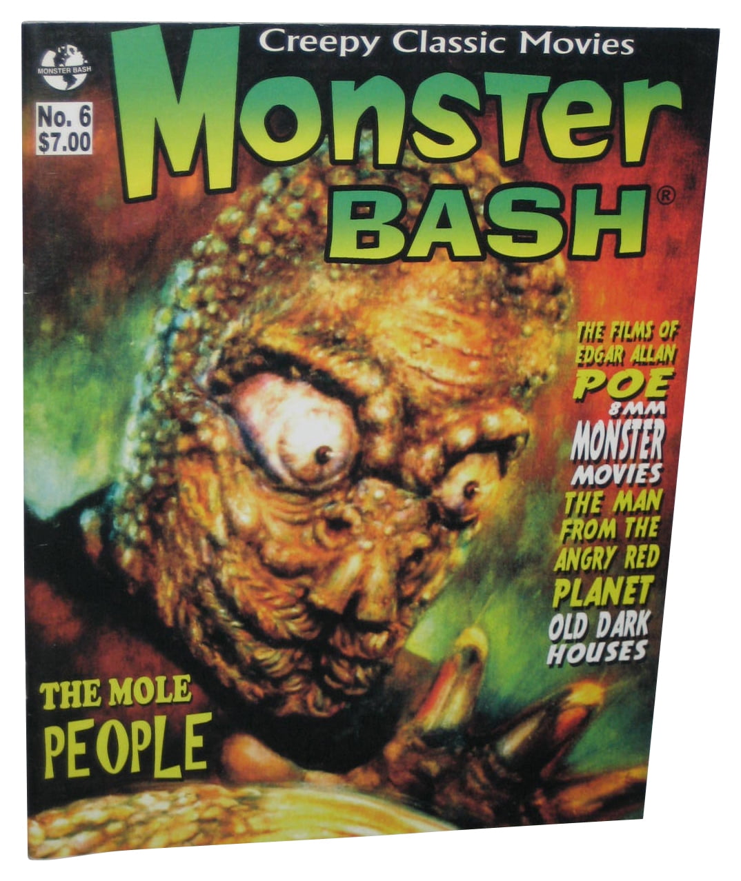 Monster Bash Creepy Classic Movies Magazine Book #6 - (The Mole People ...