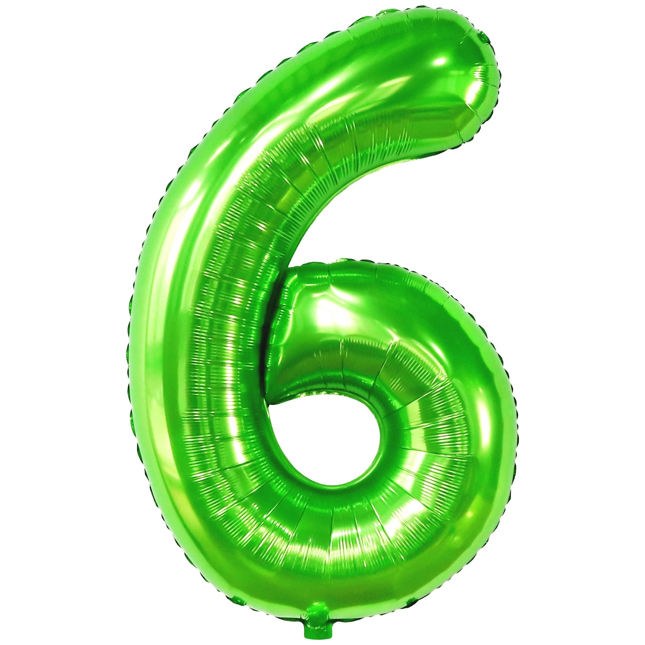 Monster Bash Number 6 Balloon - Jumbo 40 Inch 6th Birthday Balloons for ...