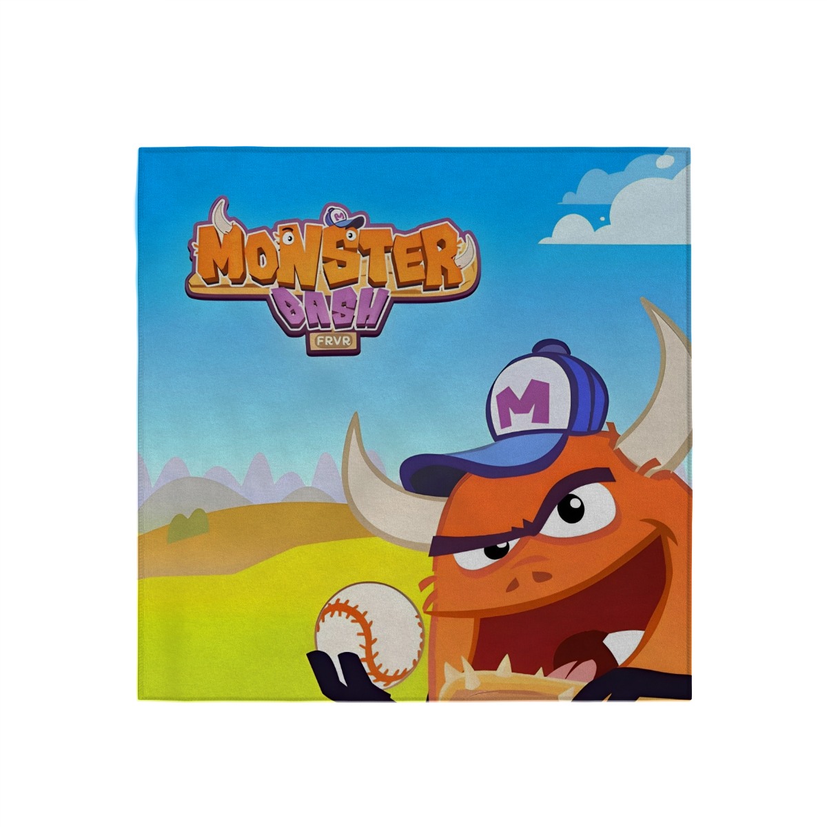 Monster Bash-theme Bandana Soft Silk Scarf , Square Scarf gifts for ...