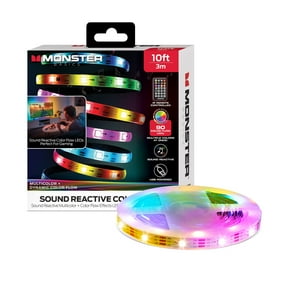 Monster Smart Illuminescence Indoor LED Light Strip, RGB Multicolor LED ...