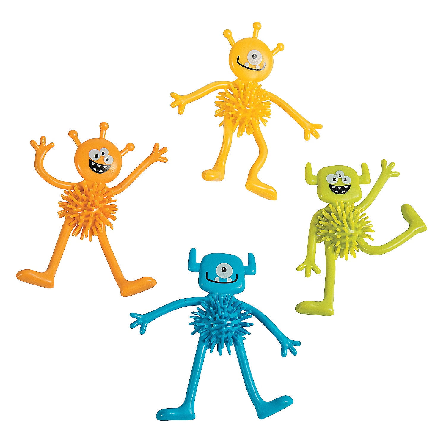Monster Bendable Porcupine Characters - Toys - 24 Pieces - Walmart.com