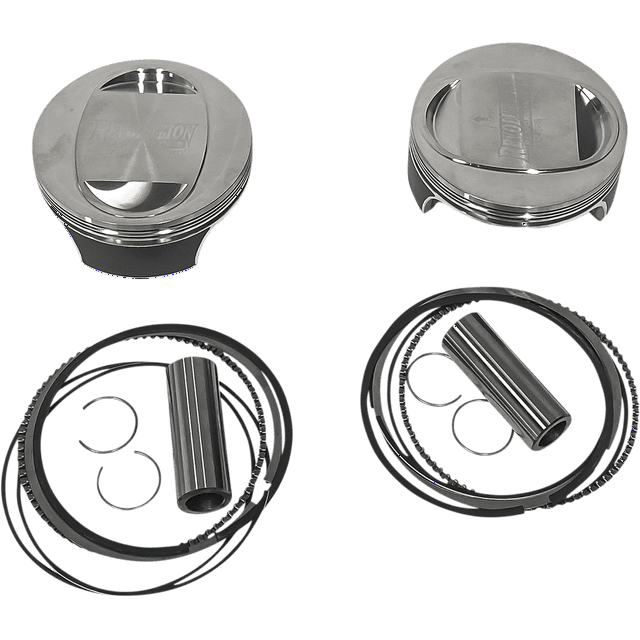 Monster Big Bore Piston Kit (117in. Domed), Bore 4-1/8in. - Stroke 4-3 ...