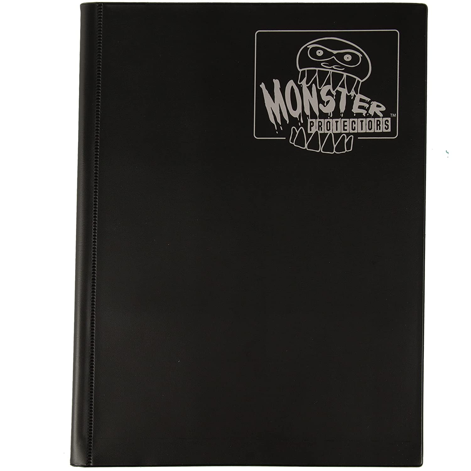 Monster Binder - 4 Pocket Matte Black Album with White Pages (Limited ...