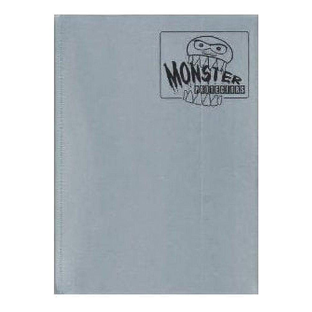 Monster Binder - 9 Pocket Trading Card Album - Matte Gunmetal Steel ...