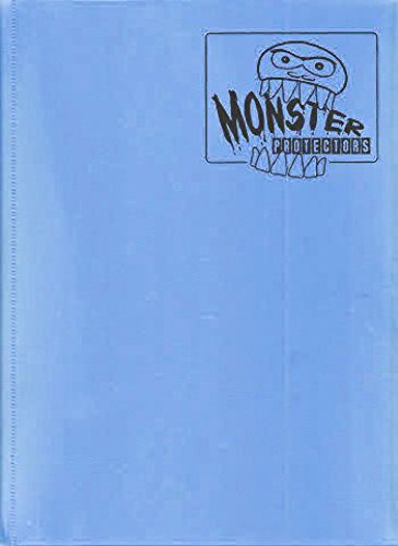 Monster Binder - 9 Pocket Trading Card Album - Matte Sky Blue (Anti ...