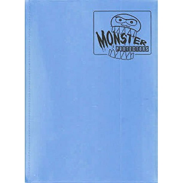 Monster Binder - 9 Pocket Trading Card Album - Matte Sky Blue (Anti ...