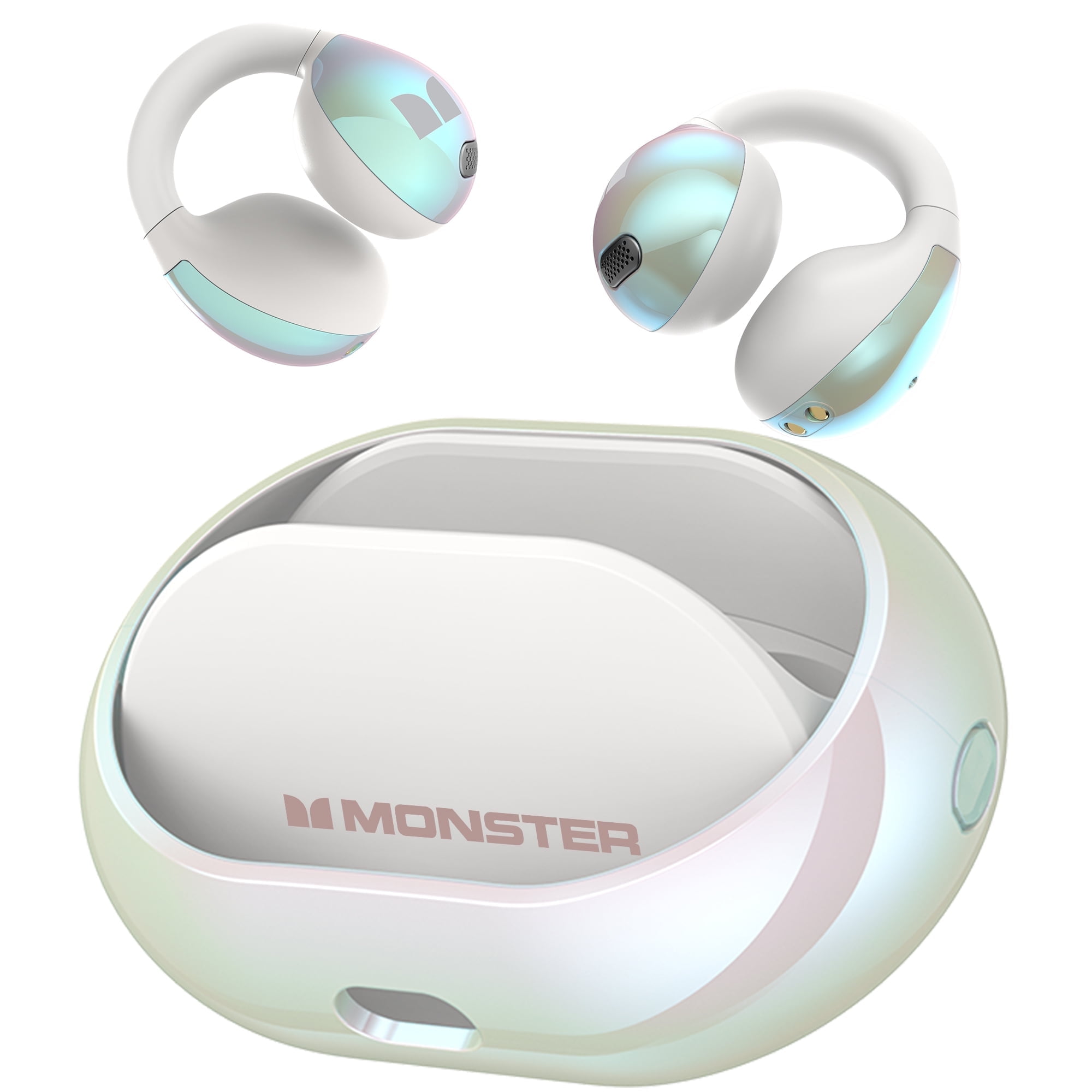 Monster Bluetooth Wireless Headphones Bone Conduction Ear Clip ...