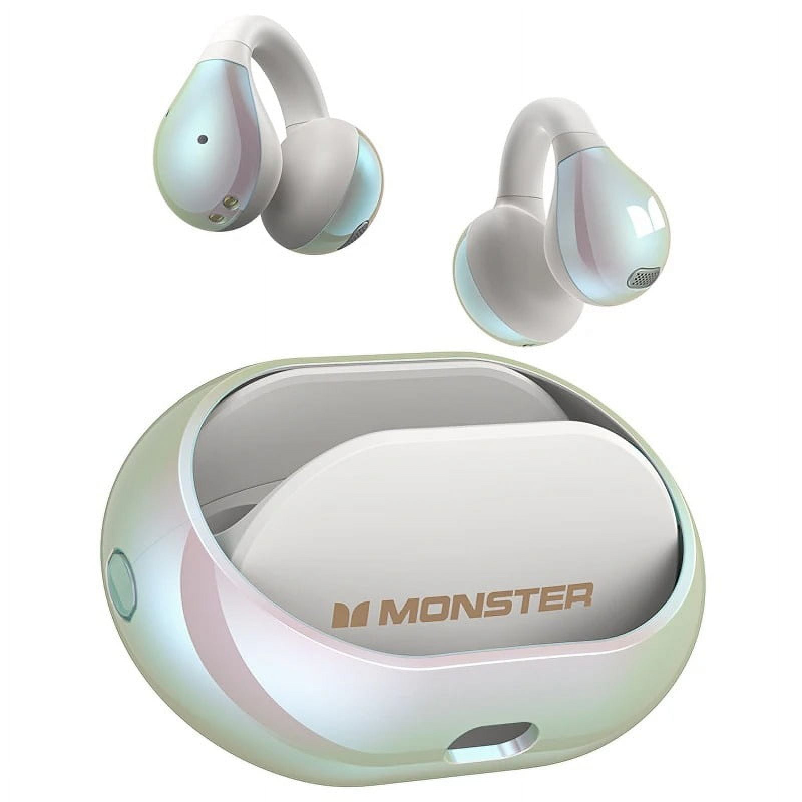 Monster Bluetooth Wireless Headphones Bone Conduction Ear Clip ...