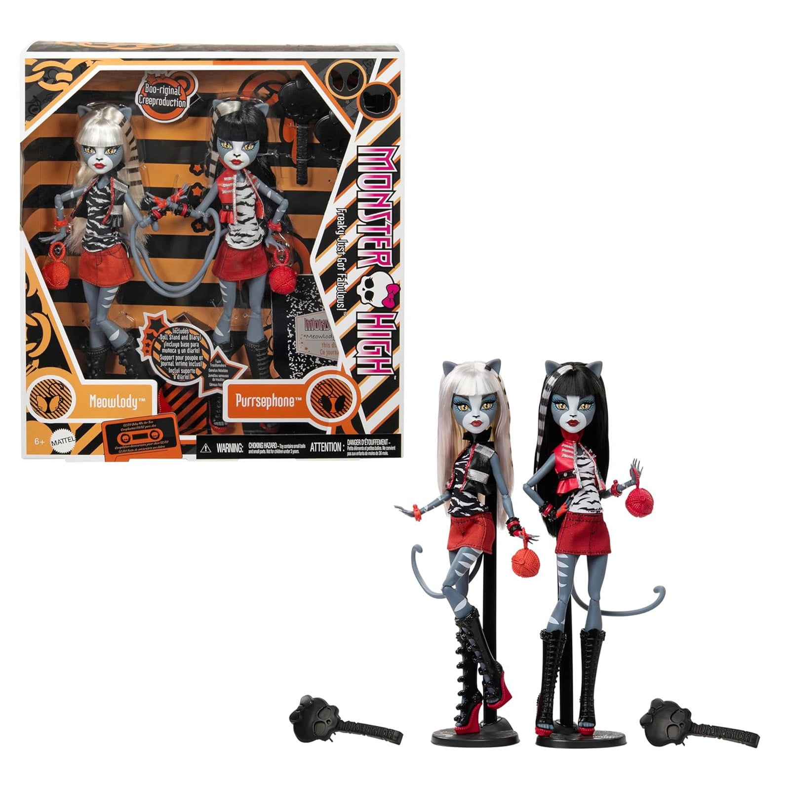 Monster Boo-Riginal High Creeproduction Doll Toys, Toralei & Operetta ...