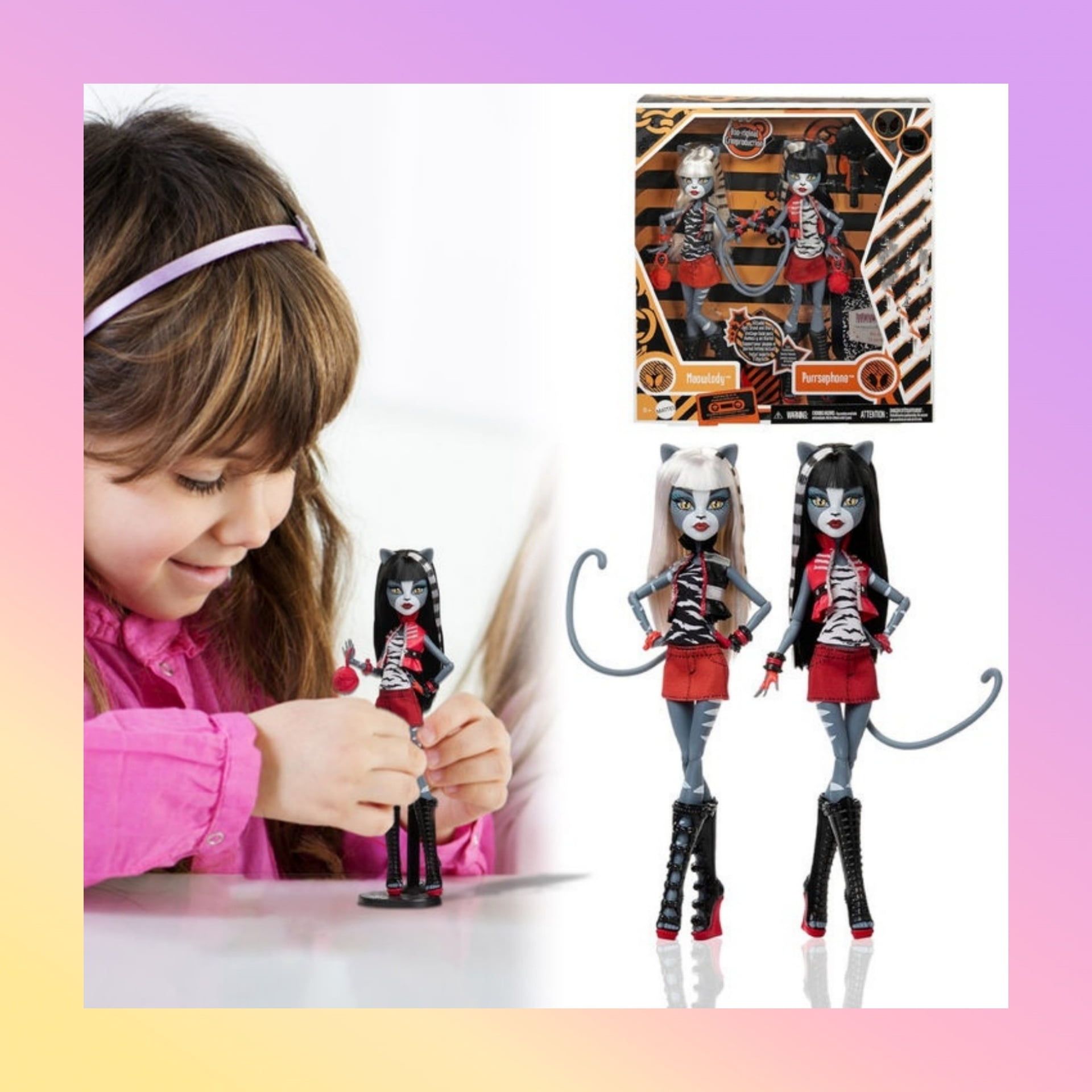 Monster Boo-riginal High Creeproduction Resin Dolls Toys 2-Pack ...