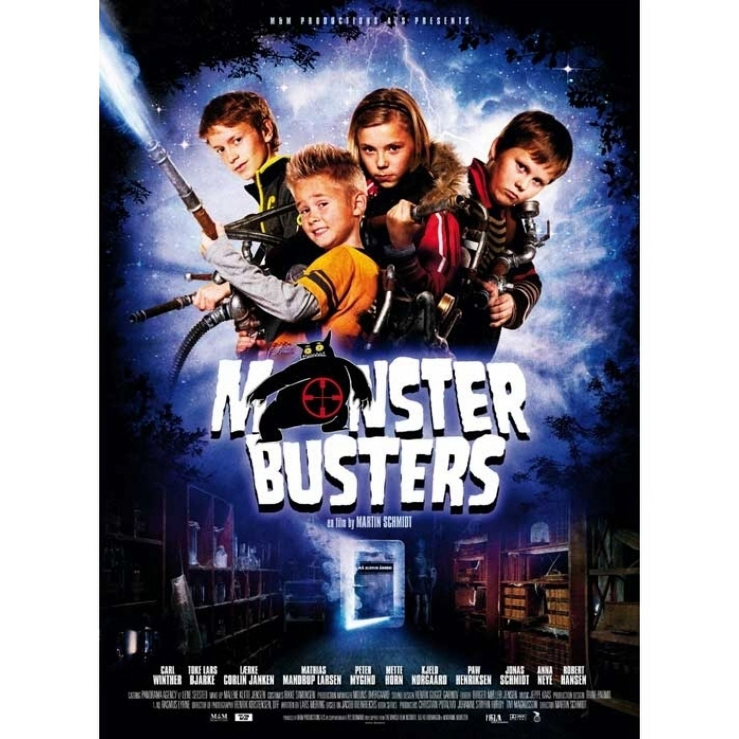 Monster Busters Movie Poster (11 x 17) - Walmart.com