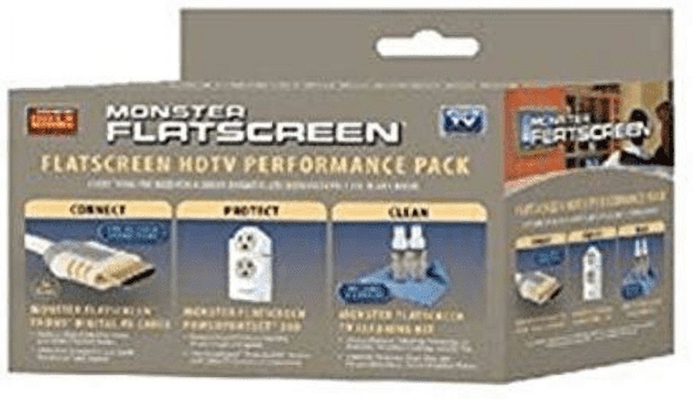 Monster Cable FS Pack HDMI Flatscreen High Definition Performance Pack ...