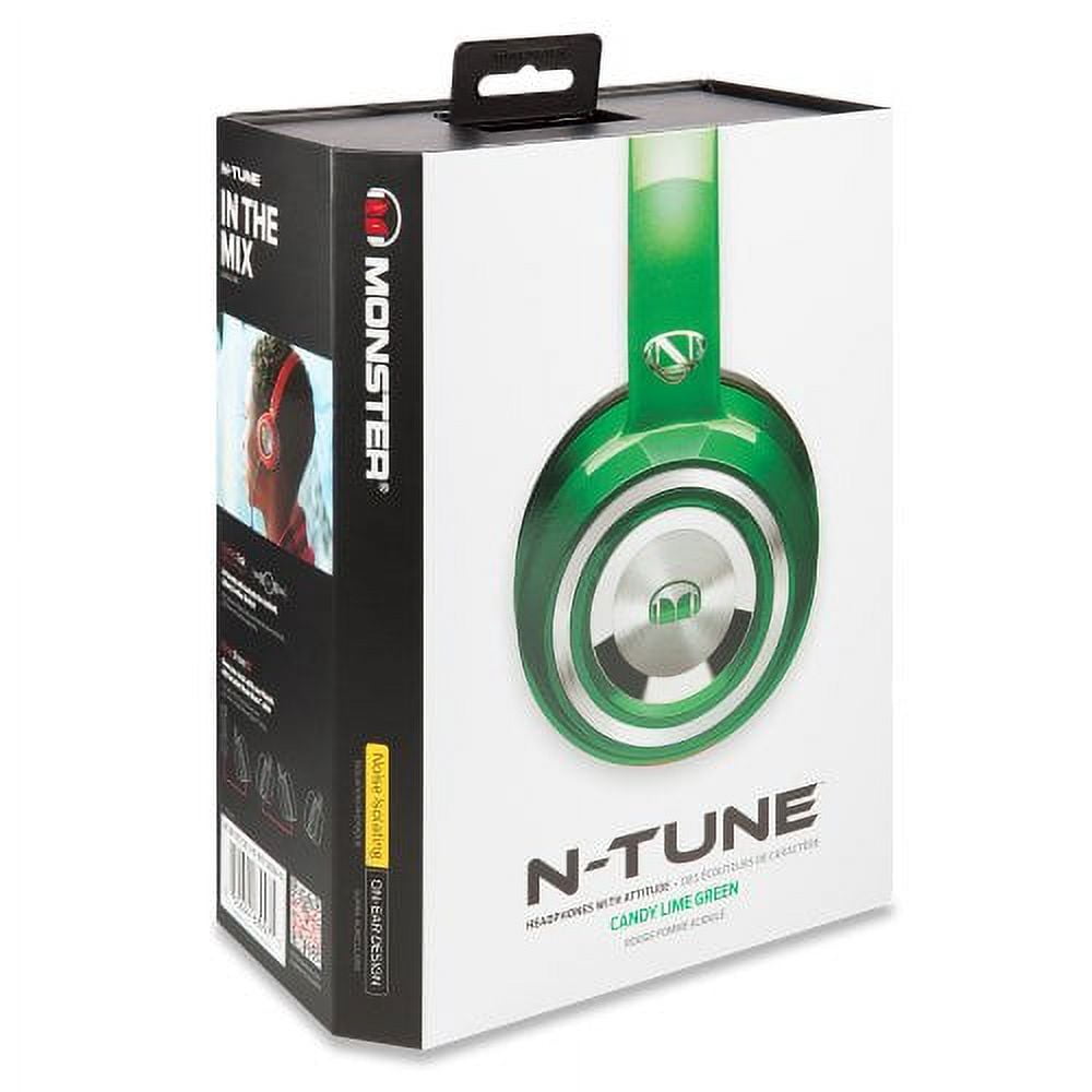 Monster Cable NCredible NTune Candy Tangerine On-Ear Headphones ...