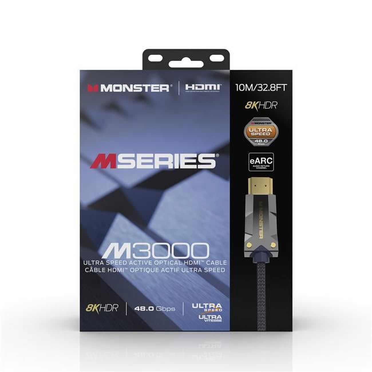 Monster Cable VMM20010-U M3000 HDMI 2.1 Cable - 10 m - Walmart.com
