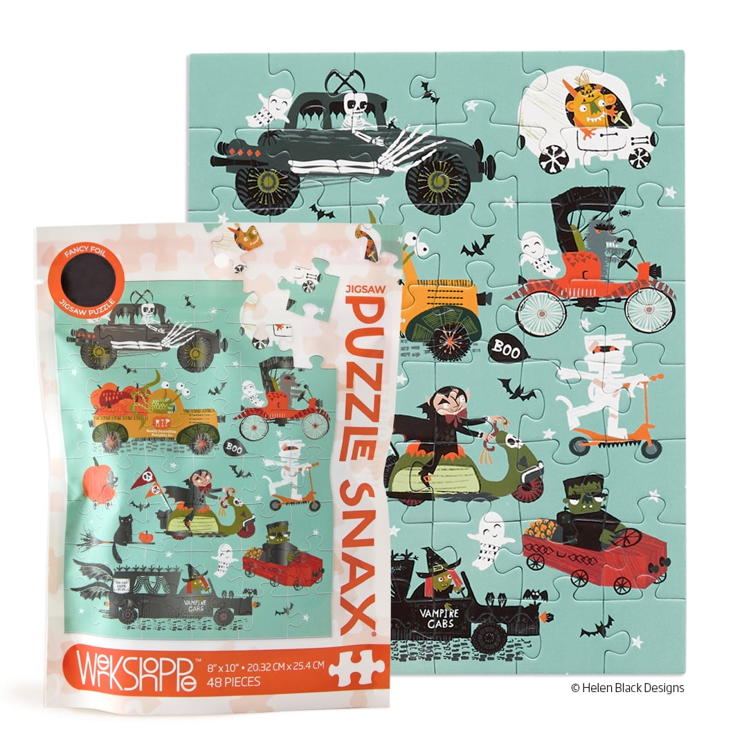 Monster Cars 48 Piece Puzzle Snax - Walmart.com