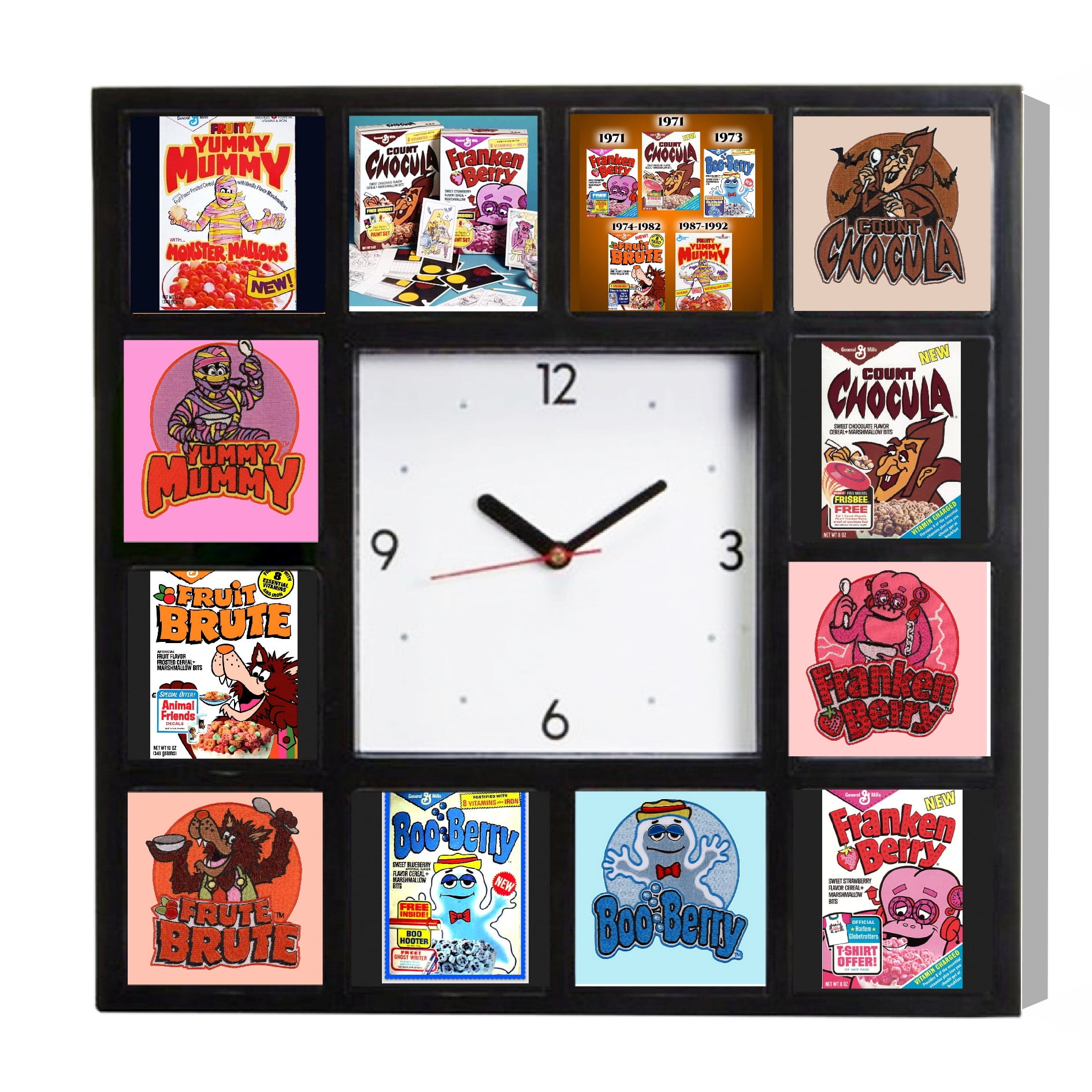 Monster Cereal Quartz Limited Edition Indoor Wall Clock Easy Installation