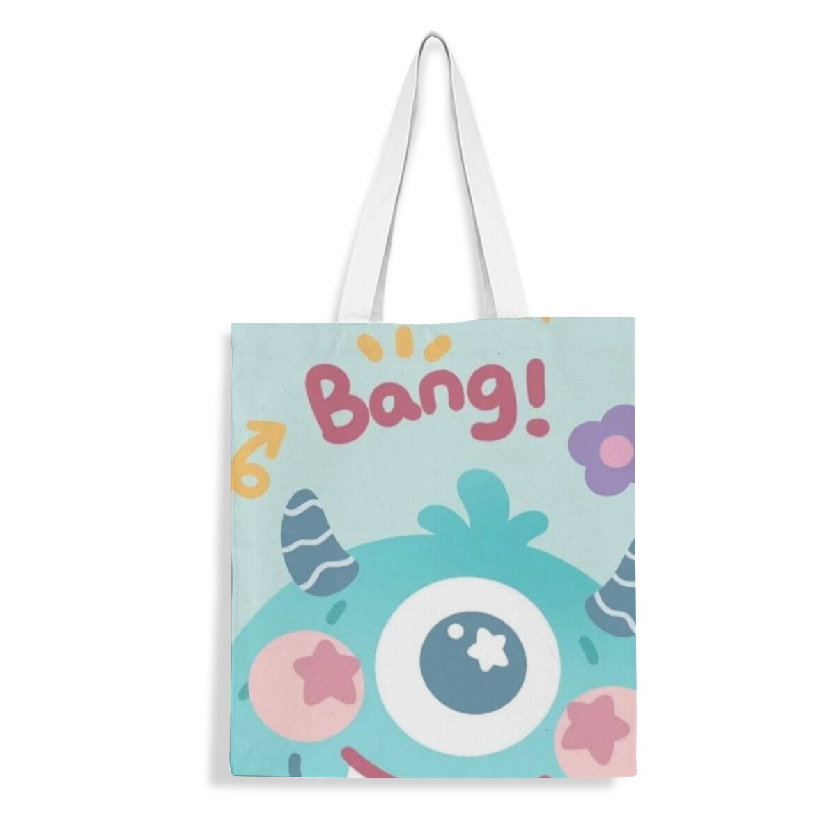 Monster Characters canvas Tote Bag handbag: Aesthetic bag designed for ...