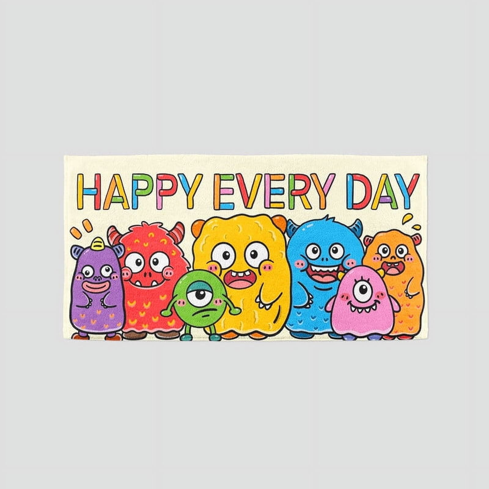 Monster Characters's uniquely designed single-sided towel is a ...
