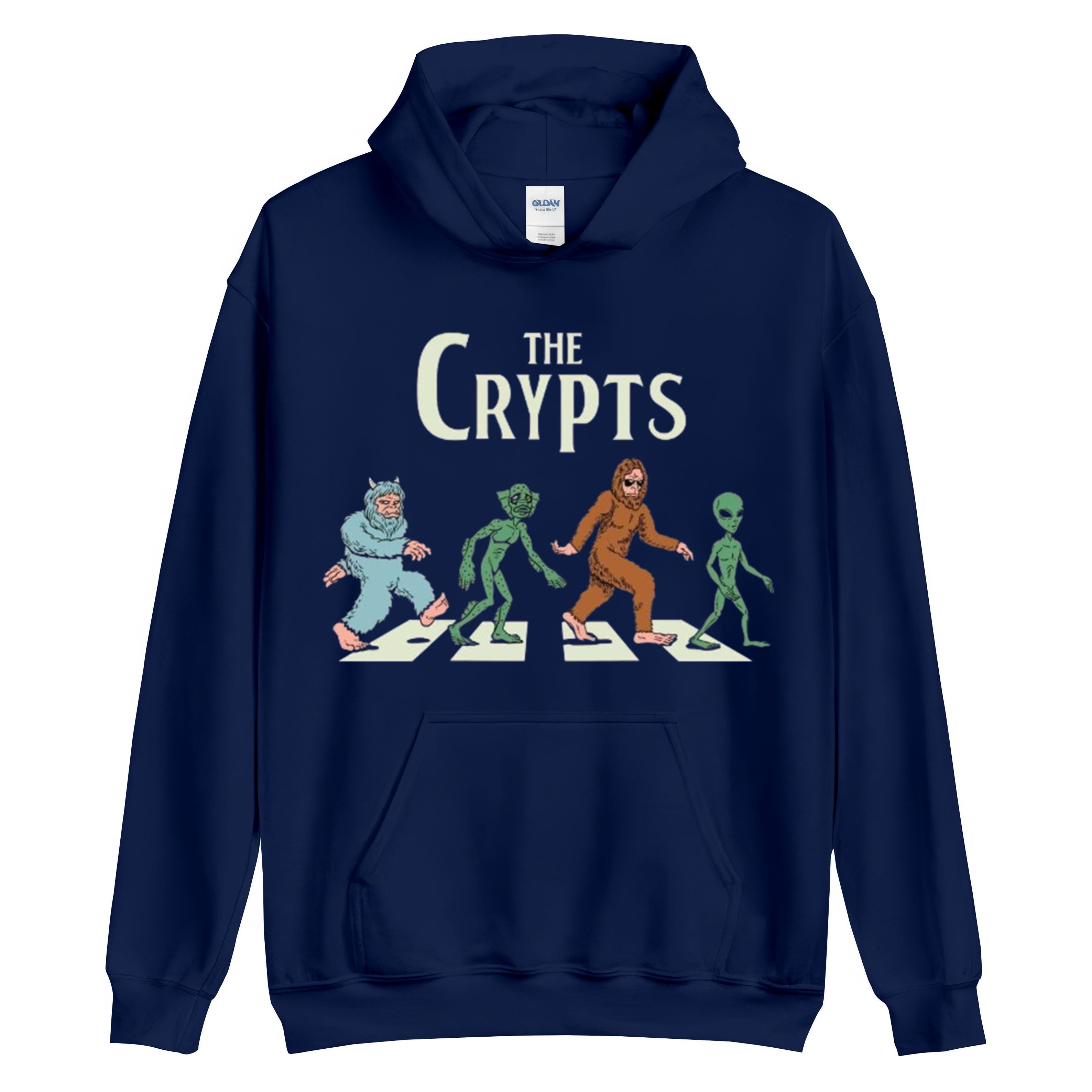 Monster Crossover Walking Shirt, Funny Cryptid Creatures Design -C ...