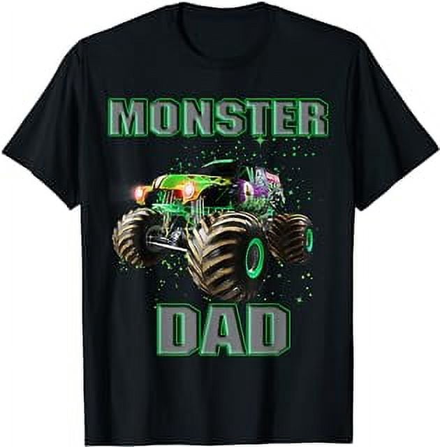Monster Dad Monster Truck Are My Jam Monster Truck Lovers T-Shirt ...