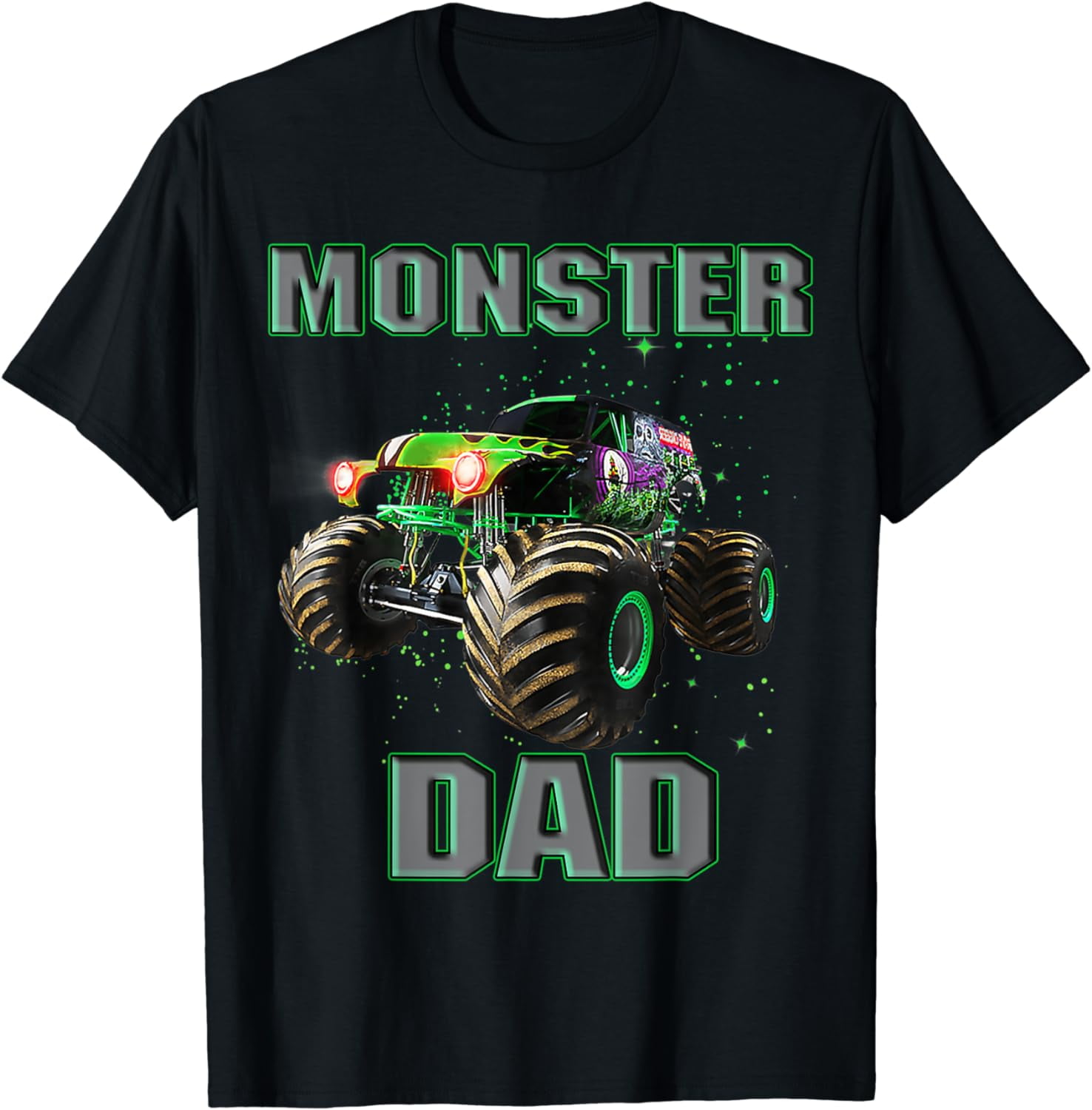 Monster Dad Monster Truck Are My Jam Monster Truck Lovers T-Shirt ...