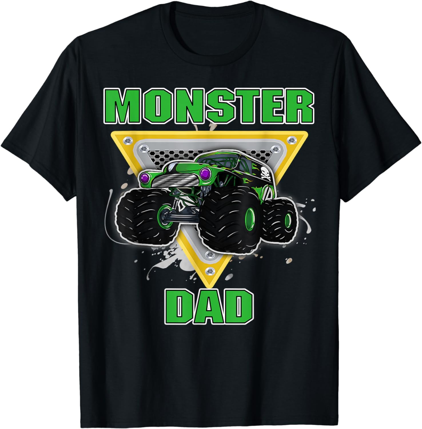 Monster Dad Monster Truck Are My Jam Truck Dad Lovers Fans T-Shirt ...