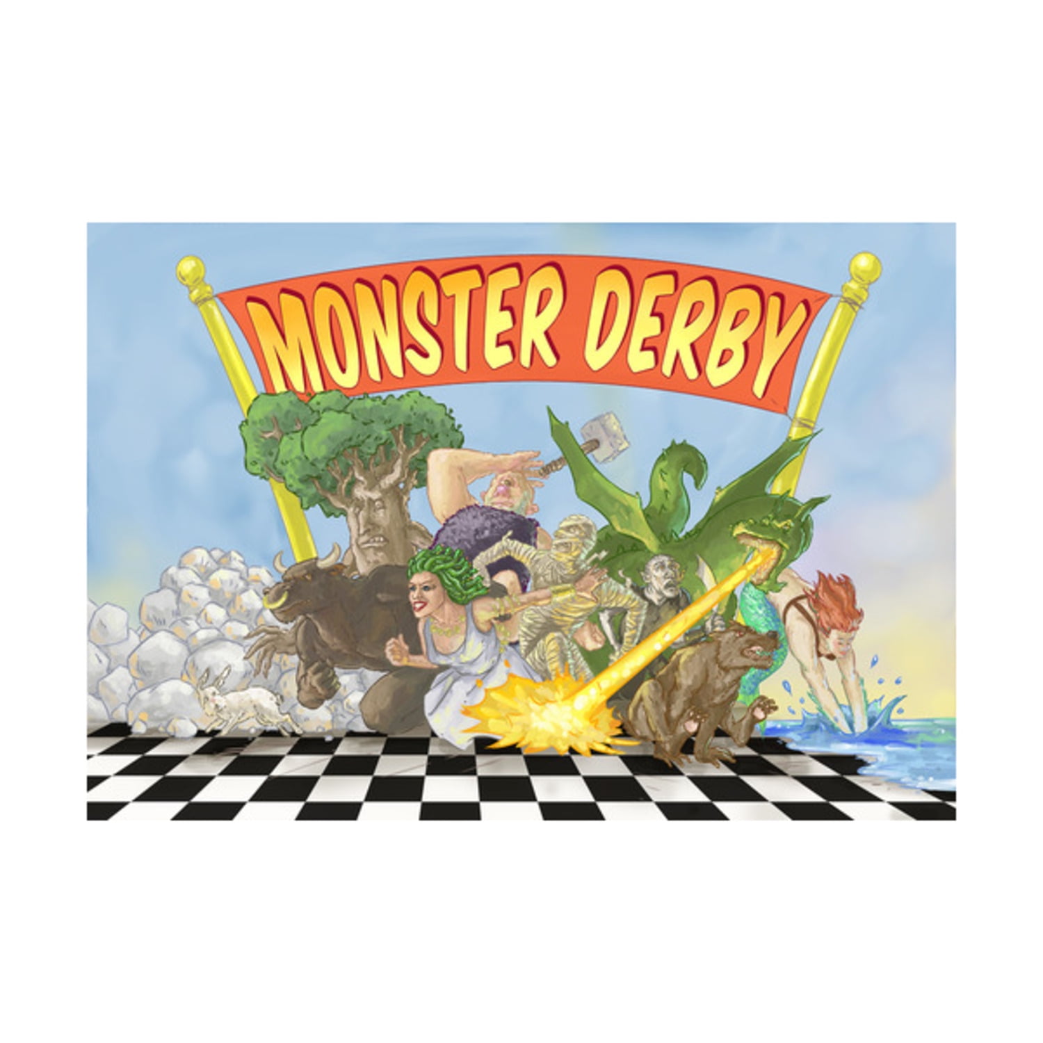 Gorilla Games Monster Derby New - Walmart.com