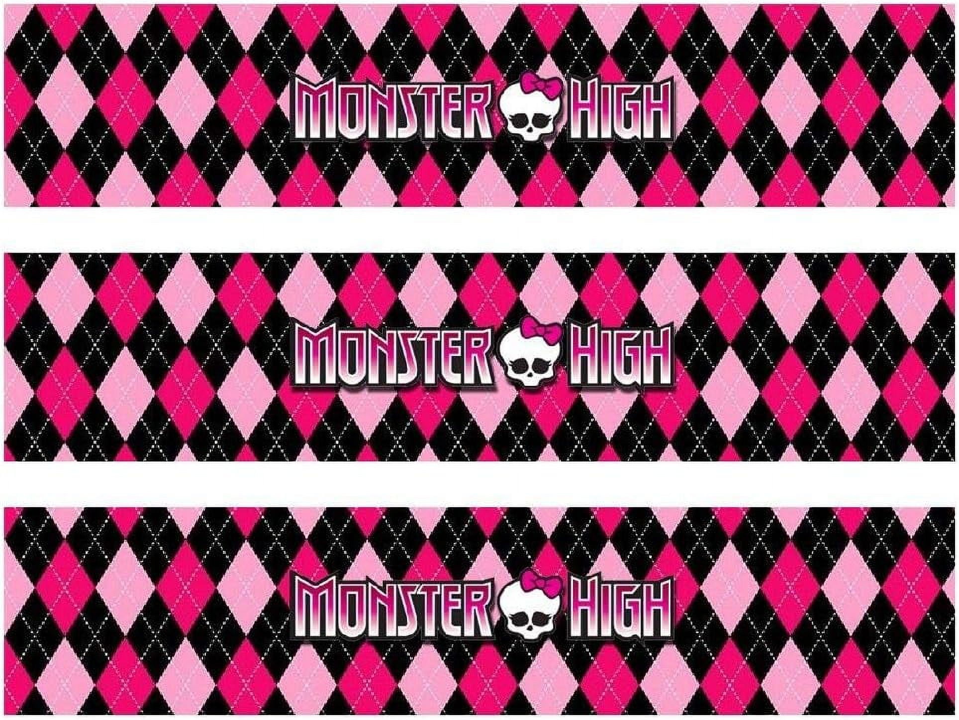 Monster Designer Strips Edible Cake Border Design Toppers - Walmart.com