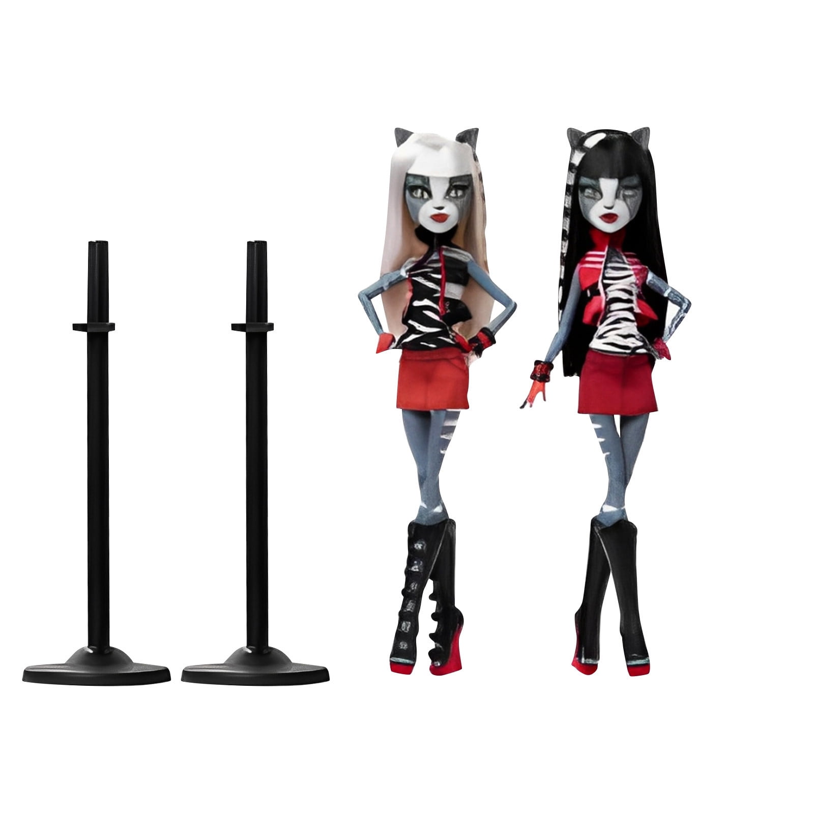 Monster Doll High 2-Pack, Meowlody and Purrsephone Collectible ...