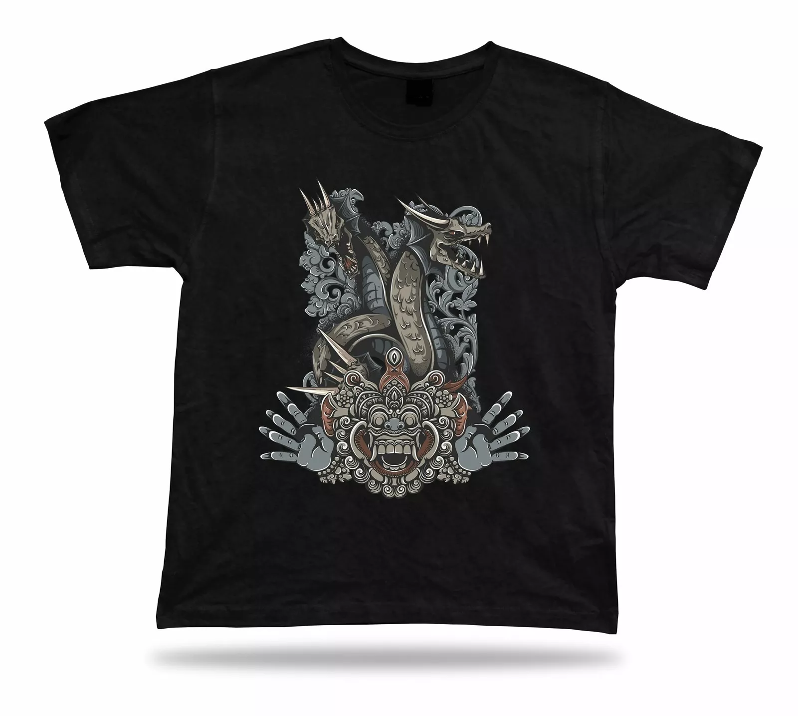 Monster Dragon hamsa hand art design Tshirt birhday apparel special ...