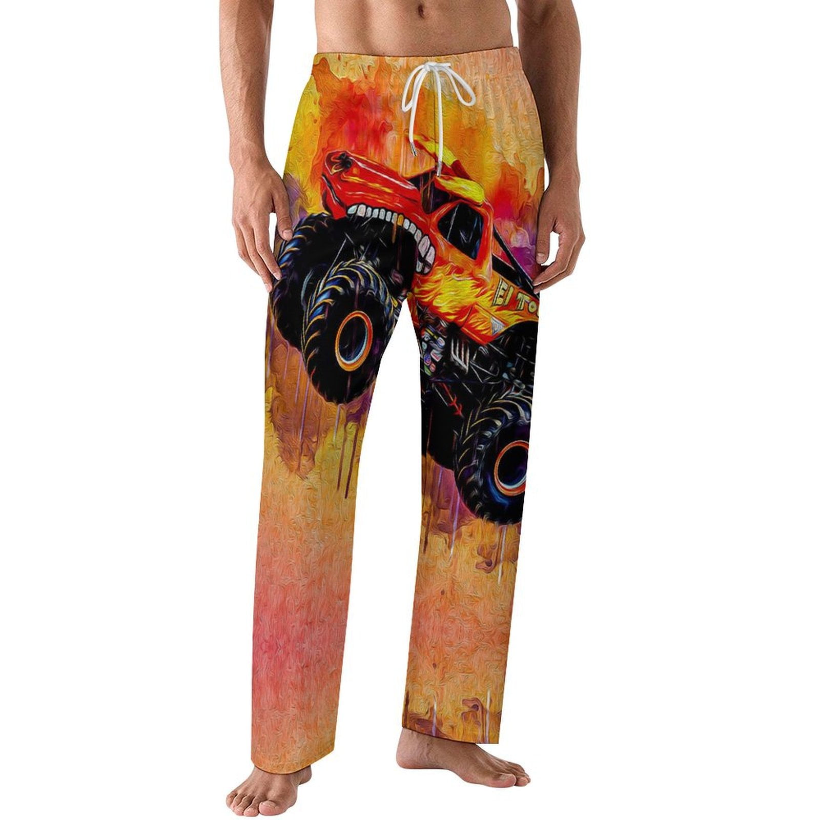 Monster-El Toro Loco Trucks Men's Pajamas Long Pants Home Pjs Sleepwear ...