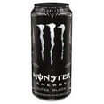 Monster Energy Ultra Black 16oz (4 Cans) for Breakrooms - Walmart ...