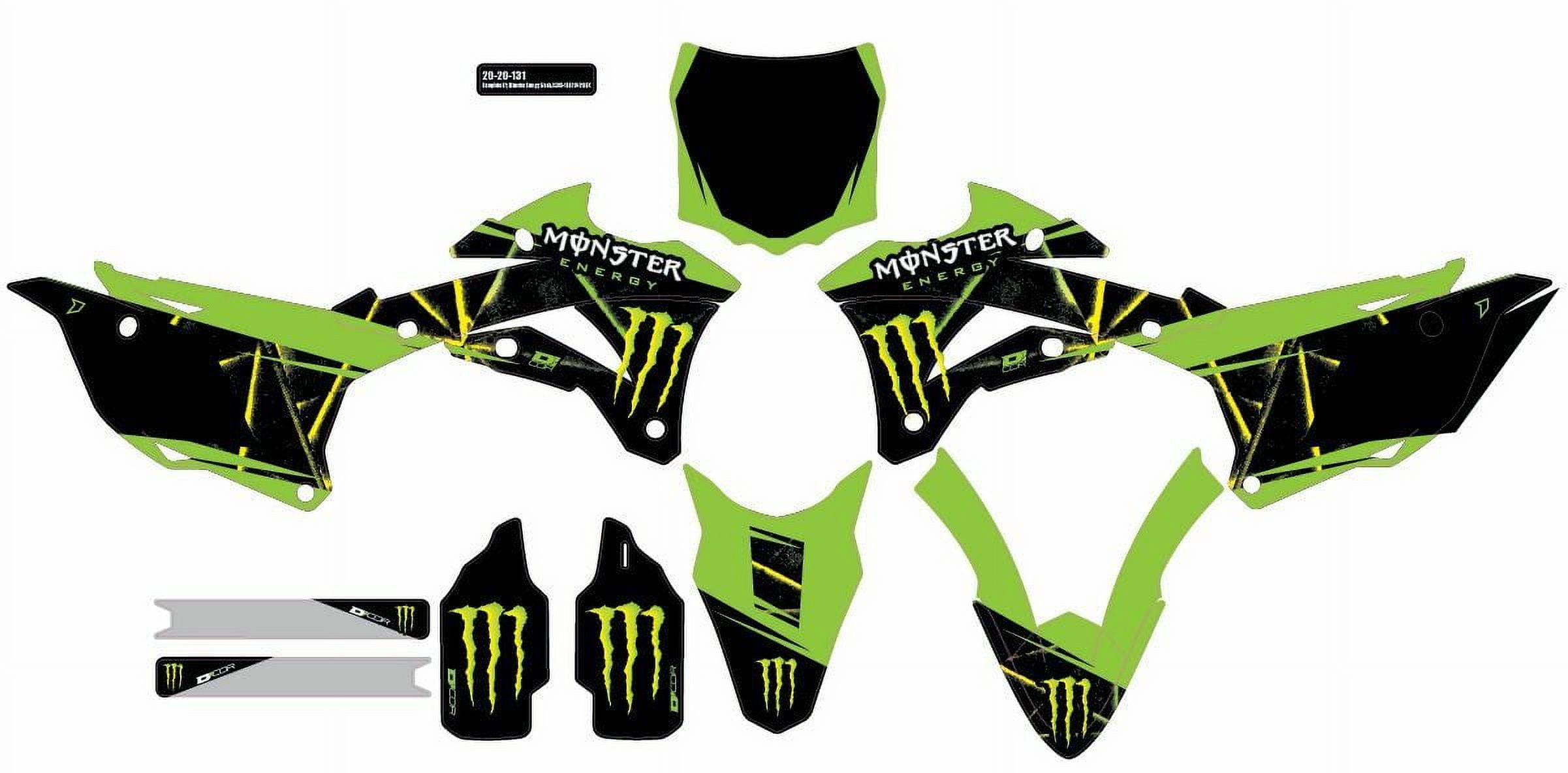 Monster Energy Graphics Complete Kit, Black - Walmart.com