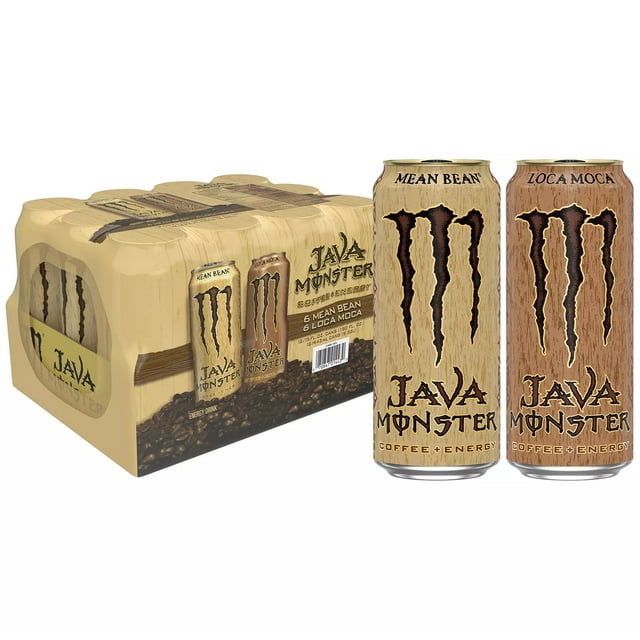 Monster Energy Java Energy Drink Variety Pack (15oz / 12pk) - Moca Loca ...