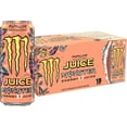Monster Energy Juice Monster Papillon Peach Nectarine, 16 Ounce Energy ...