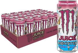 Monster Energy Juice Viking Berry, 16 Oz Can - 24 pack - Walmart.com