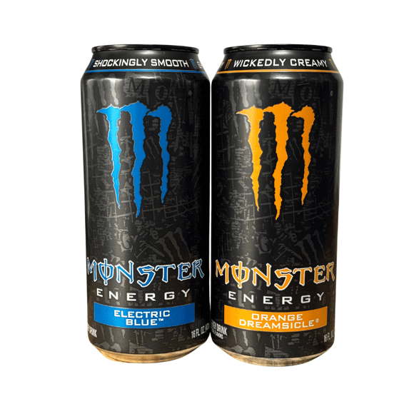 Monster Energy Orange Dreamsicle & Electric Blue – Limited Flavor Combo ...